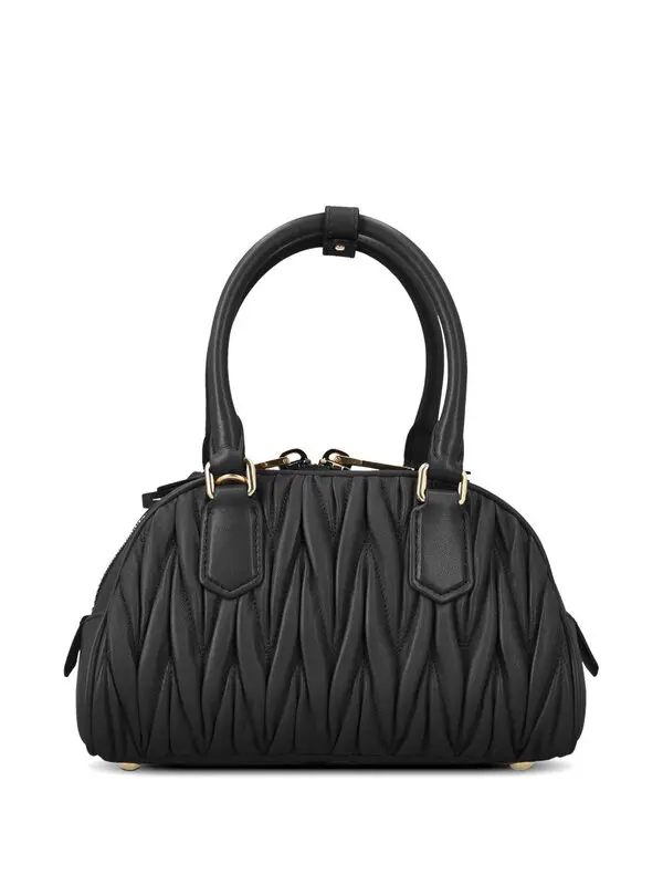 Miu Miu Arcadie Quilted Leather Handbag - Multicolor