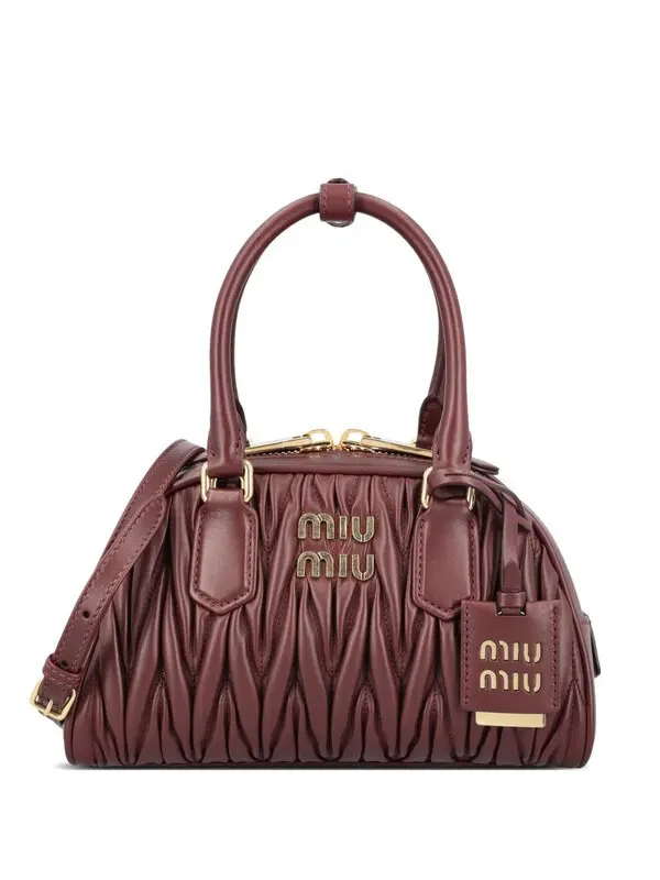 Miu Miu Arcadie Leather Handbag - Multicolor