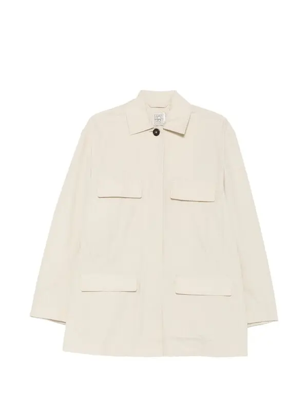 TOTEME Cotton Blend Jacket - Multicolor