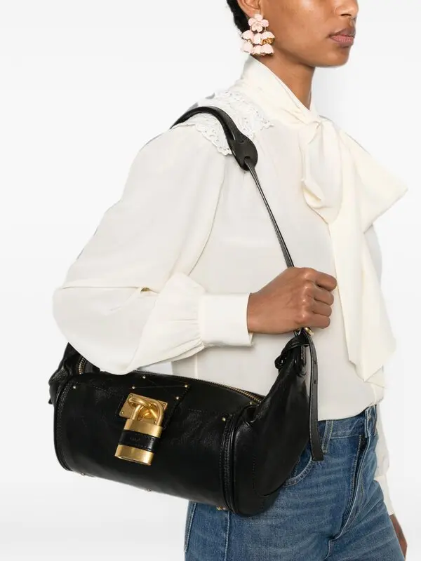 Chloé Paddington Leather Shoulder Bag - Multicolor