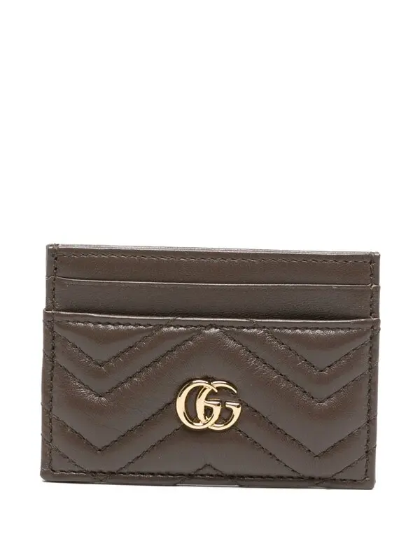Gucci Gg Marmont Leather Card Case - Multicolor
