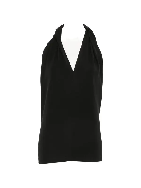 TOTEME Sleeveless Halterneck Top - Multicolor