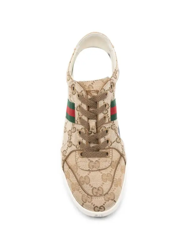 Gucci Gg Monogram Sneakers - Multicolor