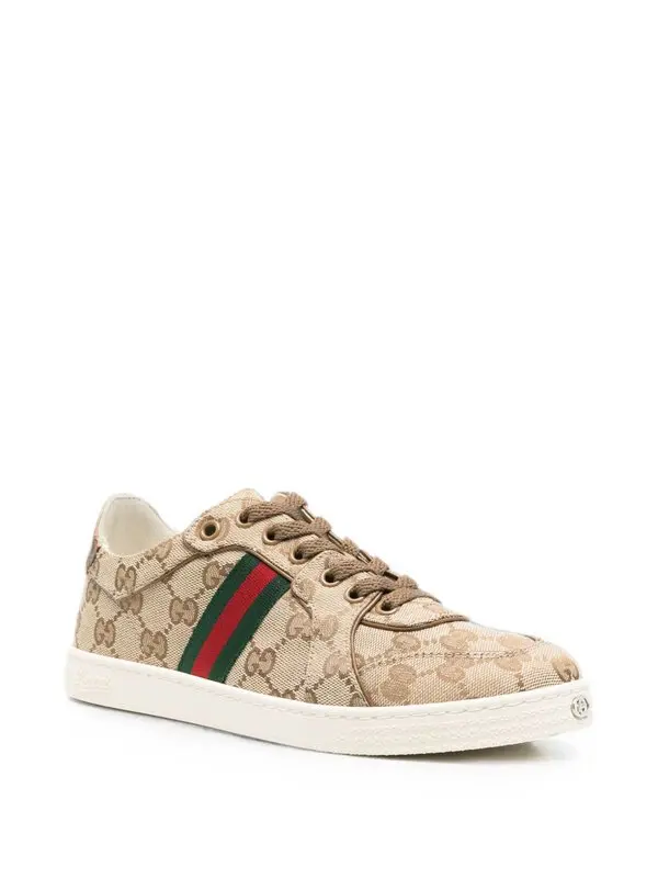 Gucci Gg Monogram Sneakers - Multicolor