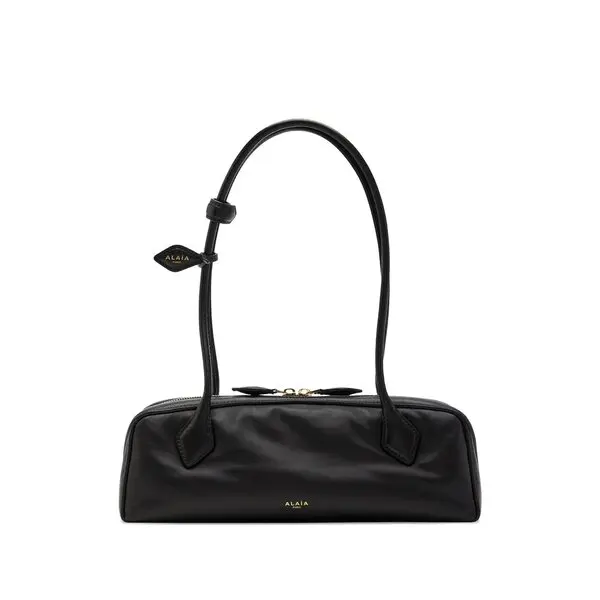 Alaïa Lambskin Top Handle Bag - Black