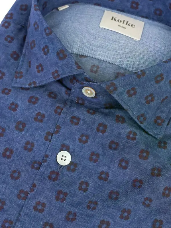 KOIKE BARCELONA Printed Long-sleeve Shirt