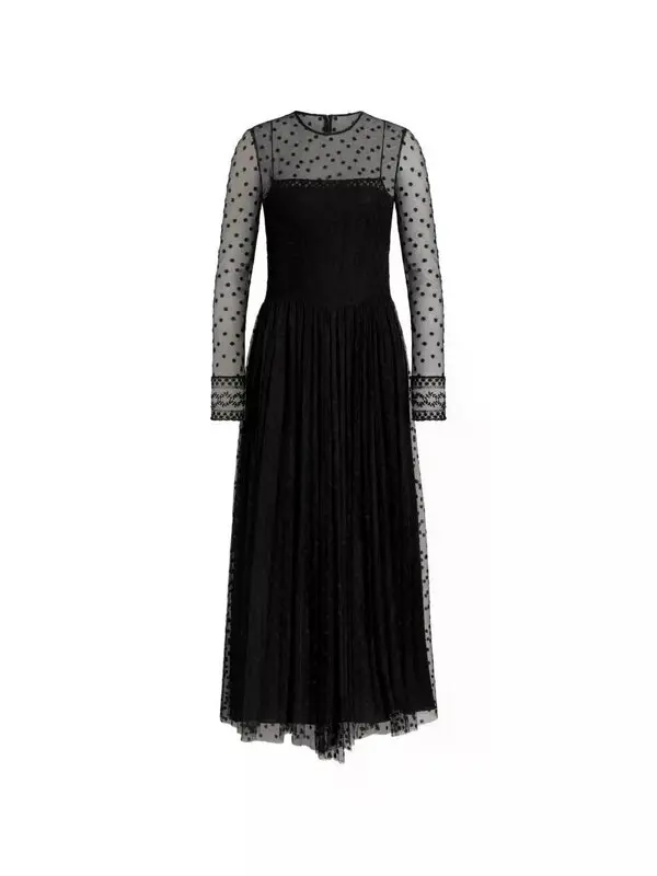 Alberta Ferretti Lace Maxi Dress