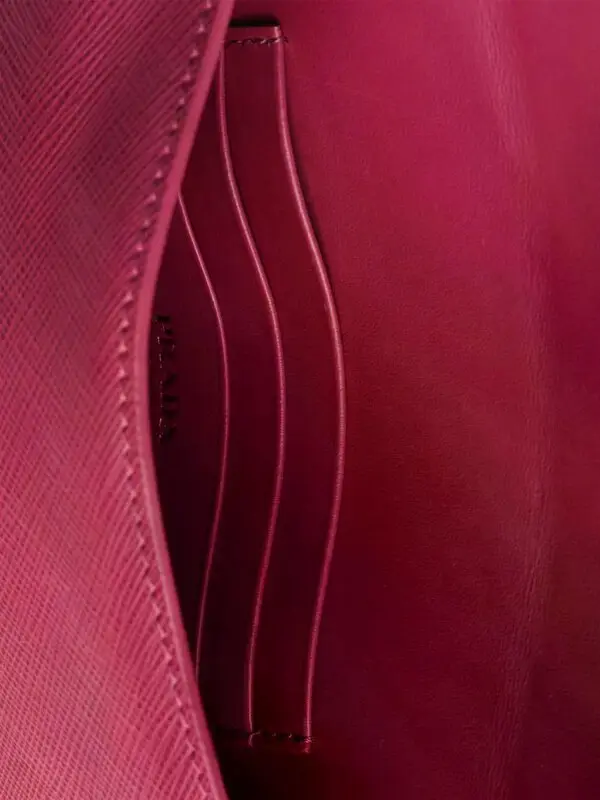Prada Saffiano Leather Envelope Clutch