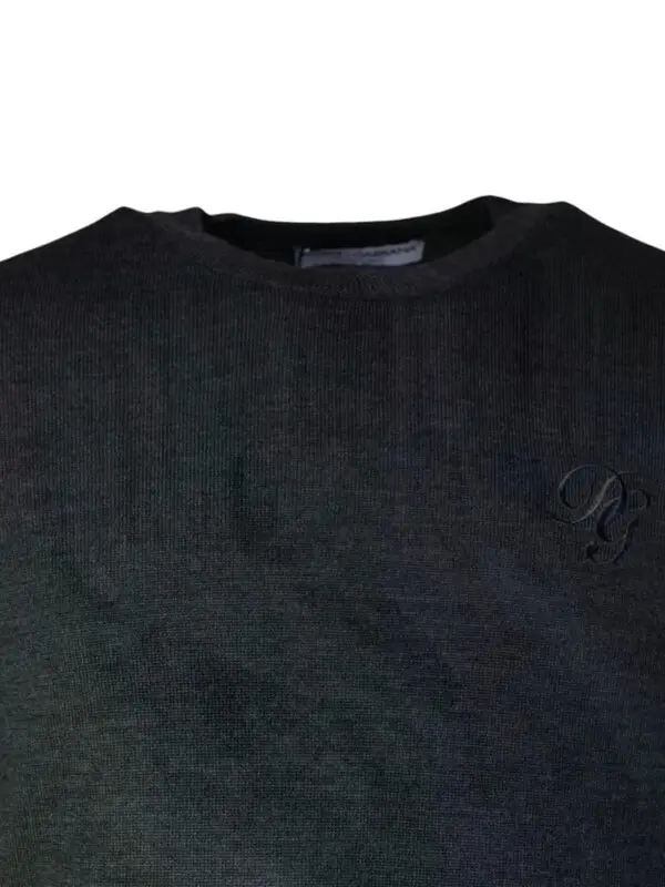 Dolce & Gabbana Dg Logo Embroidered Sweater