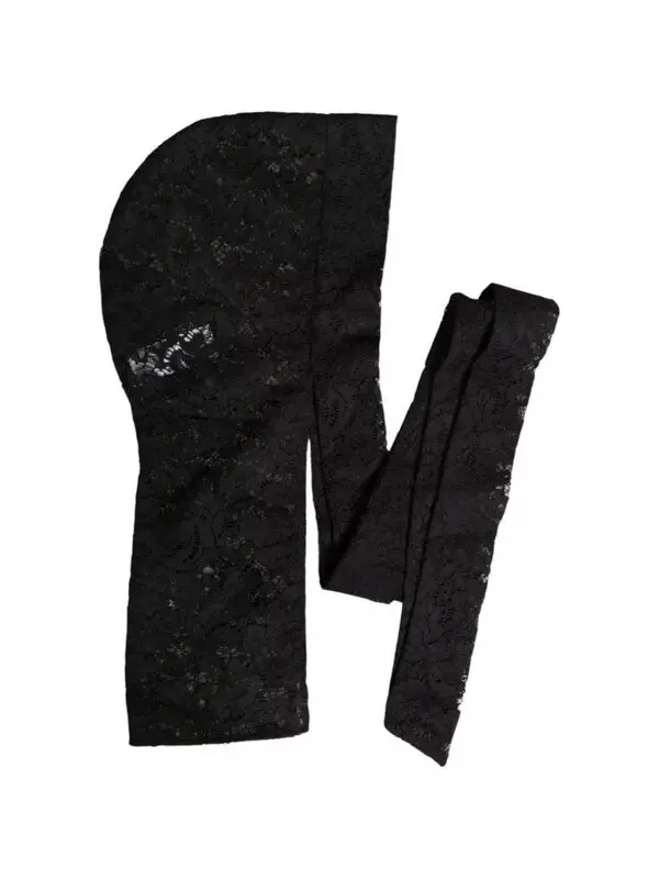 Dolce & Gabbana Floral Lace Head Wrap