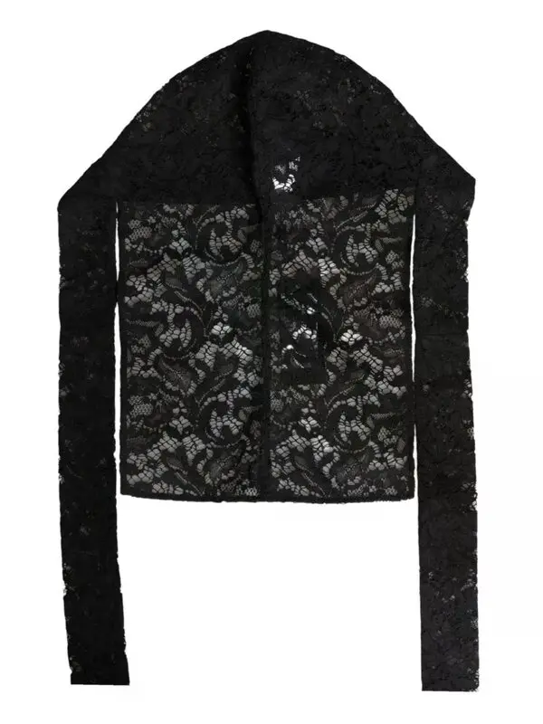 Dolce & Gabbana Floral Lace Head Wrap
