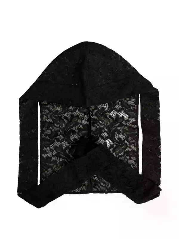 Dolce & Gabbana Floral Lace Head Wrap