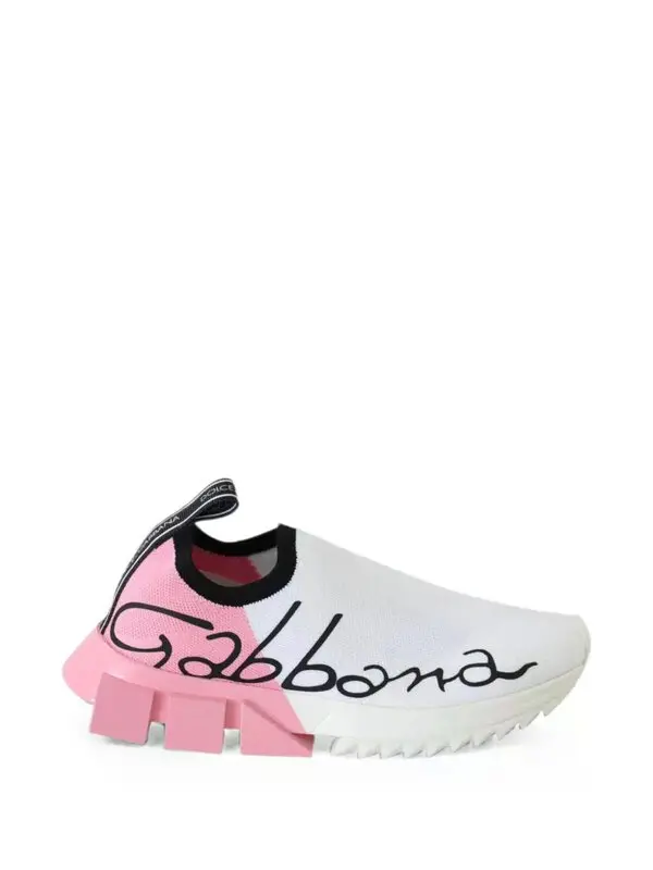 Dolce & Gabbana Sorrento Logo Print Sneakers