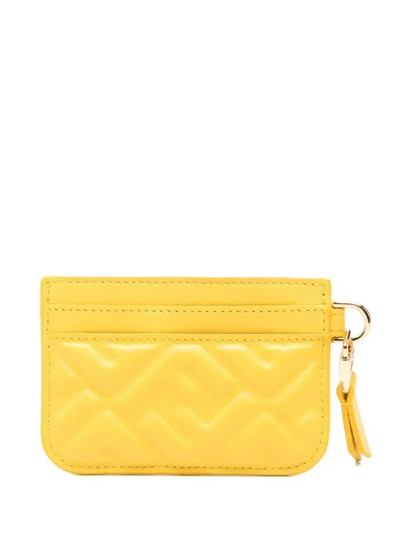 Fendi Baguette Leather Card Case - Multicolor