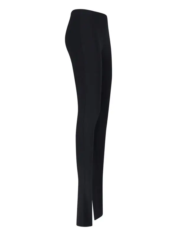 Gucci Jersey Crepe Flared Pants - Black