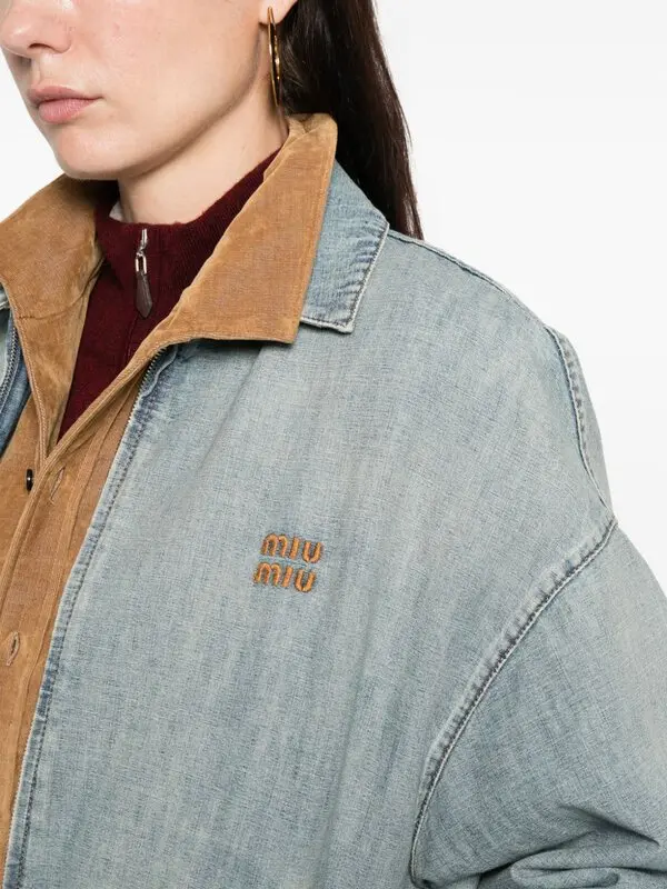 Miu Miu Denim Cotton Jacket