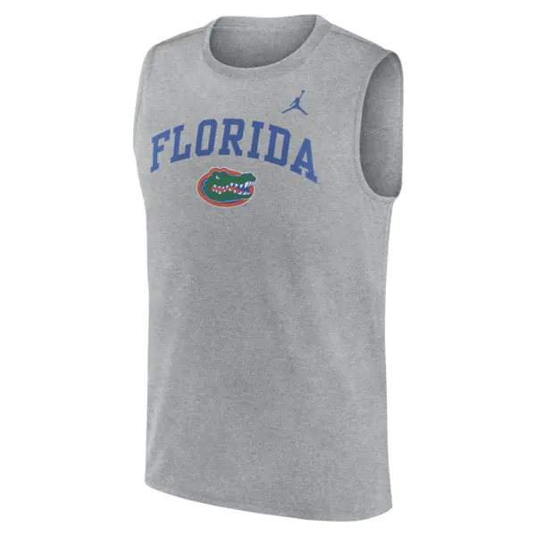 Nike Florida Primetime Arch Legend Dri-fit College Muscle Tank Top - Grey