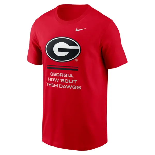 Nike Georgia Sideline Dri-fit College T-shirt - Red