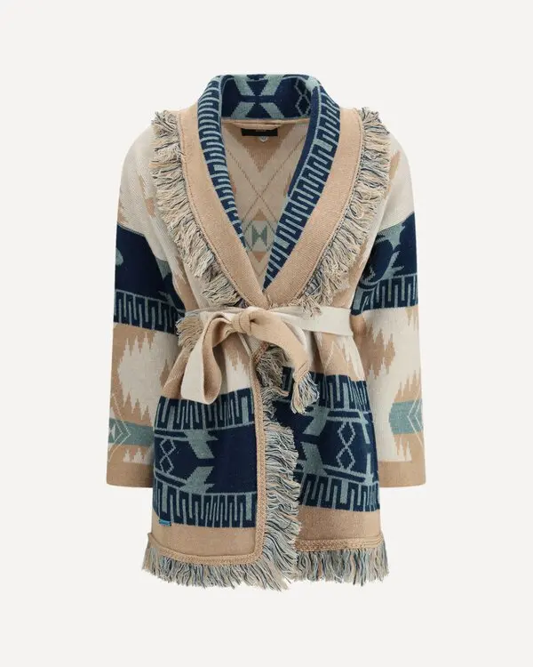 Alanui Icon Jacquard Cardigan - Multicolour