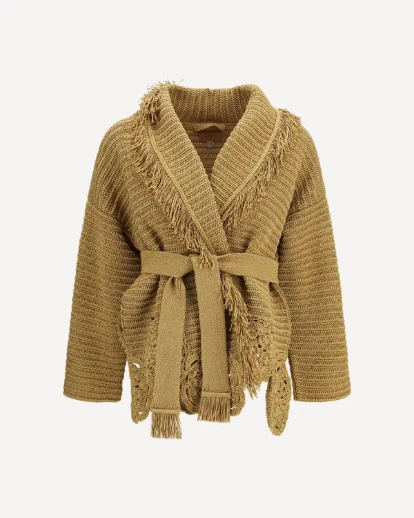 Alanui Island Memories Belted Cardigan