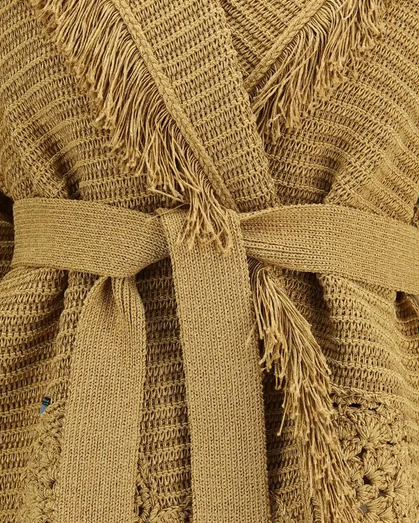 Alanui Island Memories Belted Cardigan