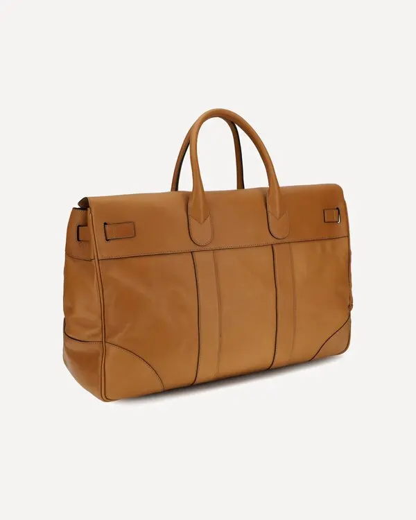 Brunello Cucinelli Leather Travel Bag