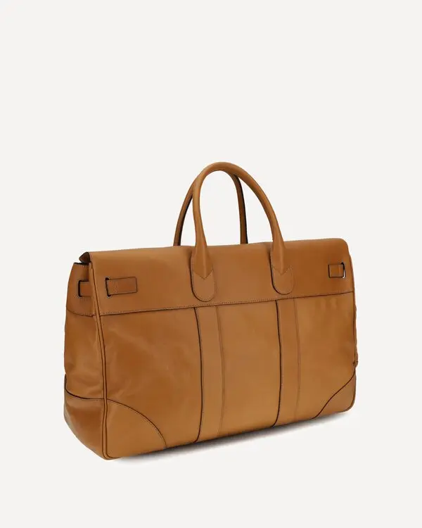 Brunello Cucinelli Leather Travel Bag