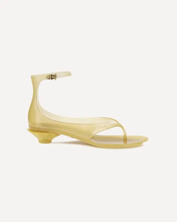 Chloé Transparent Tpu Jelly Sandals