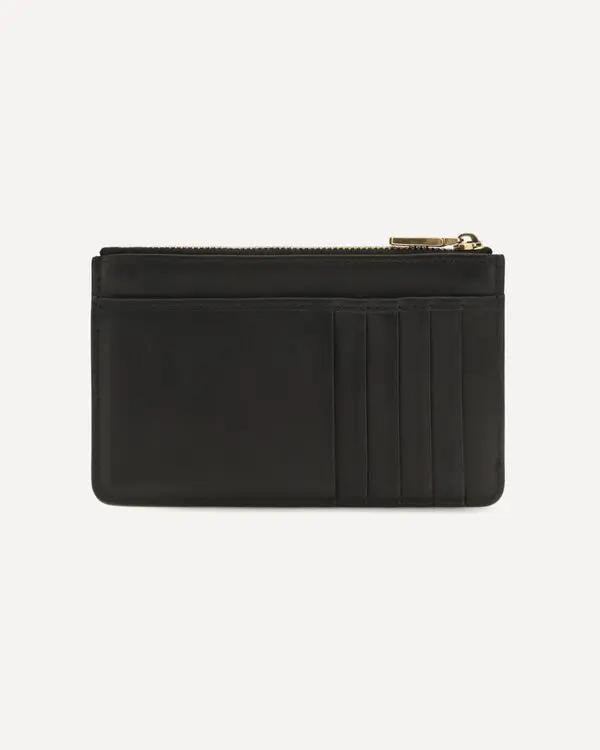Dolce & Gabbana Leather Card Holder With Logo