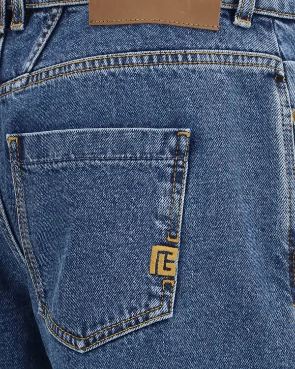 Balmain Straight Wide-leg Jeans
