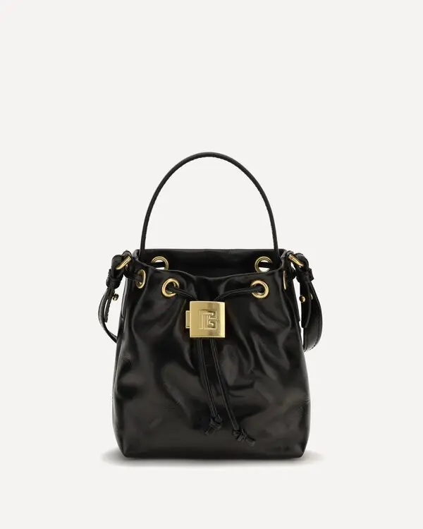Balmain Pulse Bucket Bag - Black