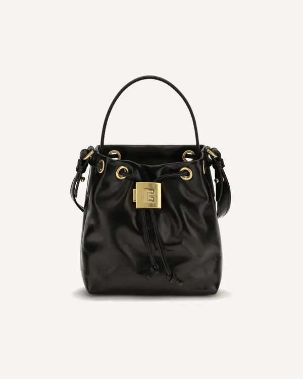 Balmain Pulse Bucket Bag - Black