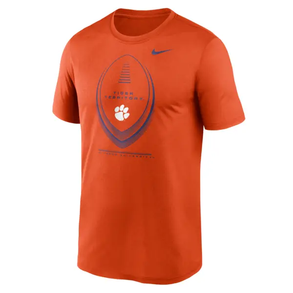 Nike Clemson Primetime Football Icon Legend Dri-fit College T-shirt - Orange