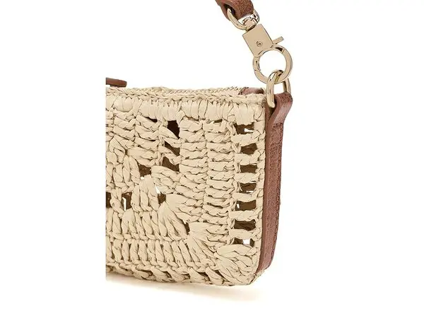 Madewell Straw Mini Pouch Shoulder Bag