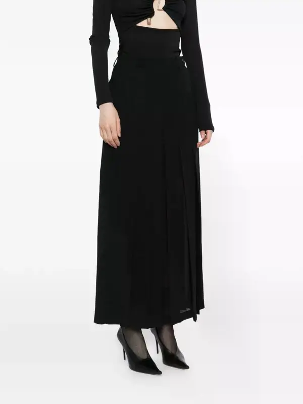 FETICO Pleated Palazzo Pants