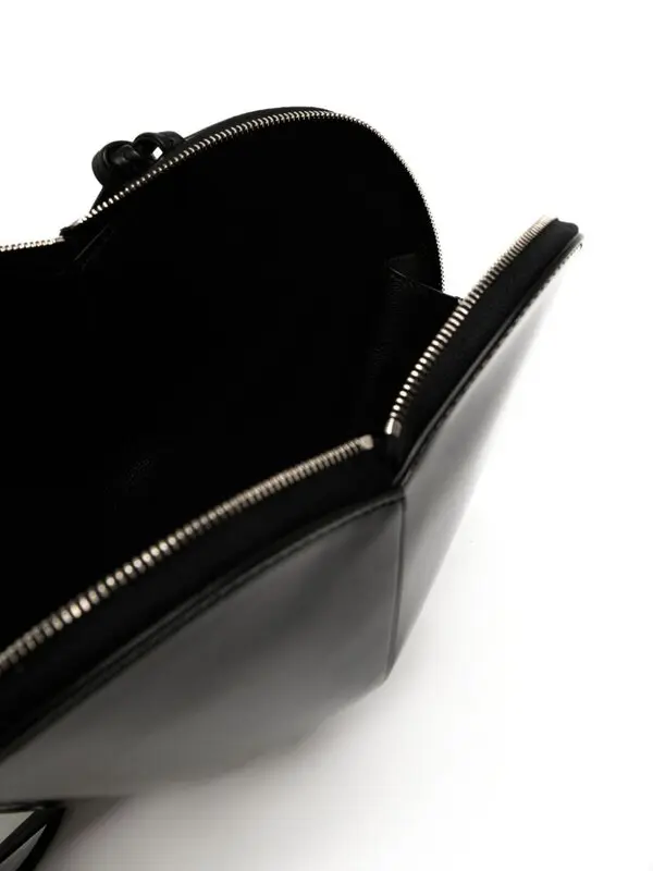 Alaïa Le Coeur Heart Crossbody Bag - Black