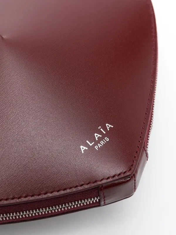 Alaïa Le Coeur Heart-shaped Leather Crossbody Bag