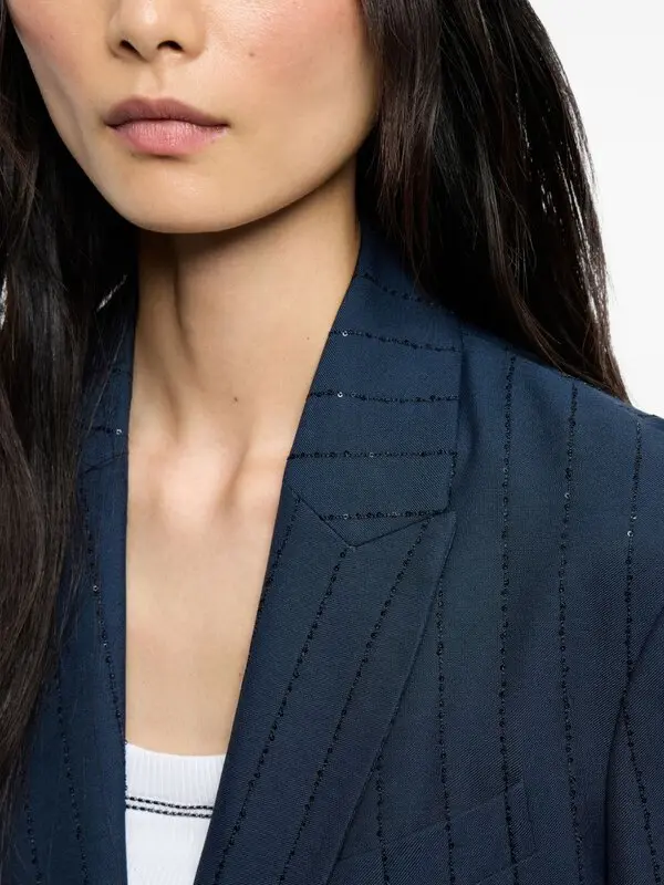 Brunello Cucinelli Belted Single-breasted Jacket