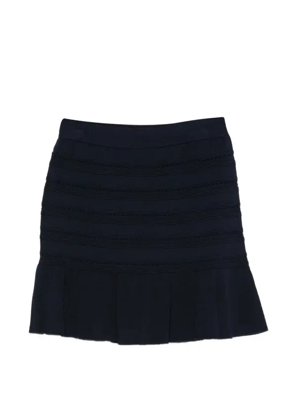 BLUGIRL Crochet Skirt With Ruffle Hem