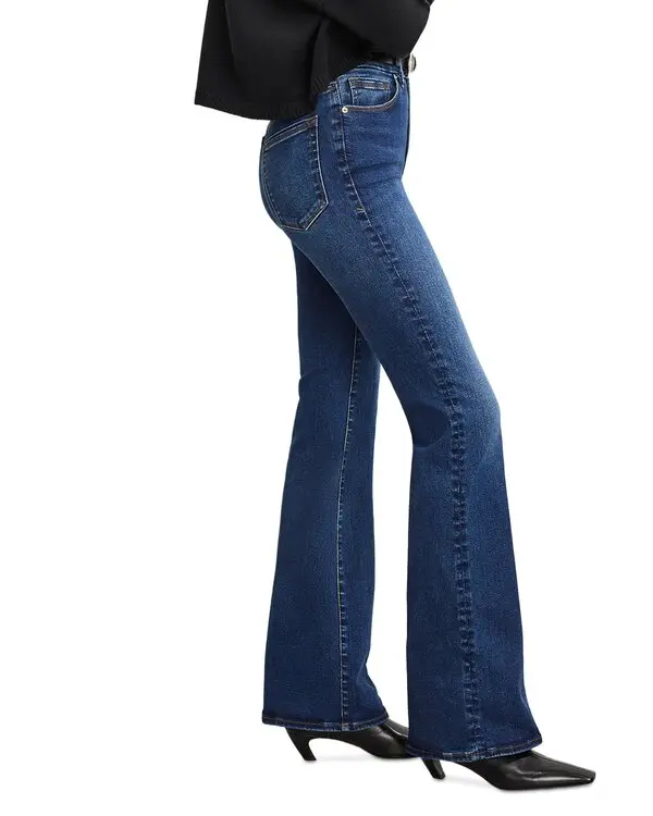 Good American Always Fits Good Classic High Rise Bootcut Jeans