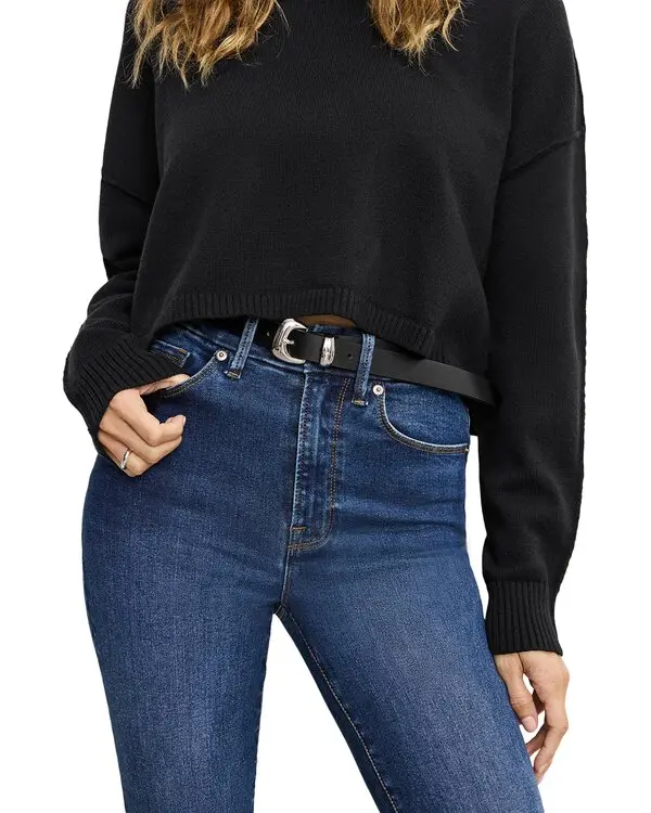Good American Always Fits Good Classic High Rise Bootcut Jeans