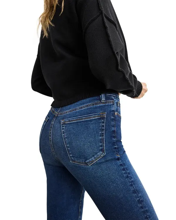 Good American Always Fits Good Classic High Rise Bootcut Jeans