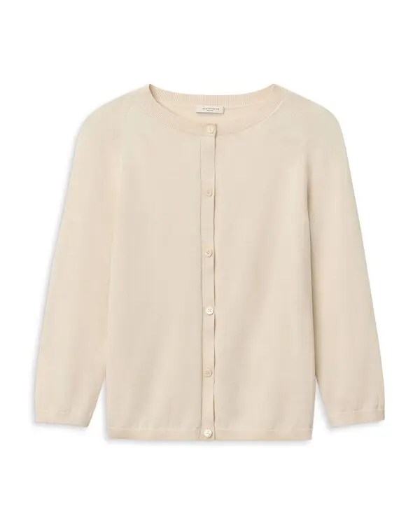 Lafayette 148 New York Cropped Button Front Cardigan