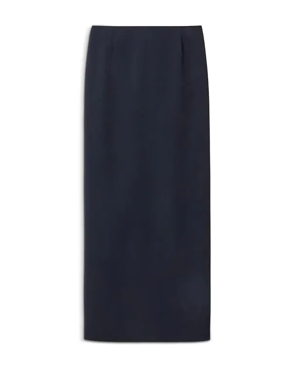 Lafayette 148 New York Straight Maxi Skirt - Ink