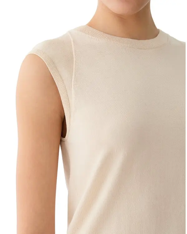 Lafayette 148 New York Crewneck Raglan Knit Top