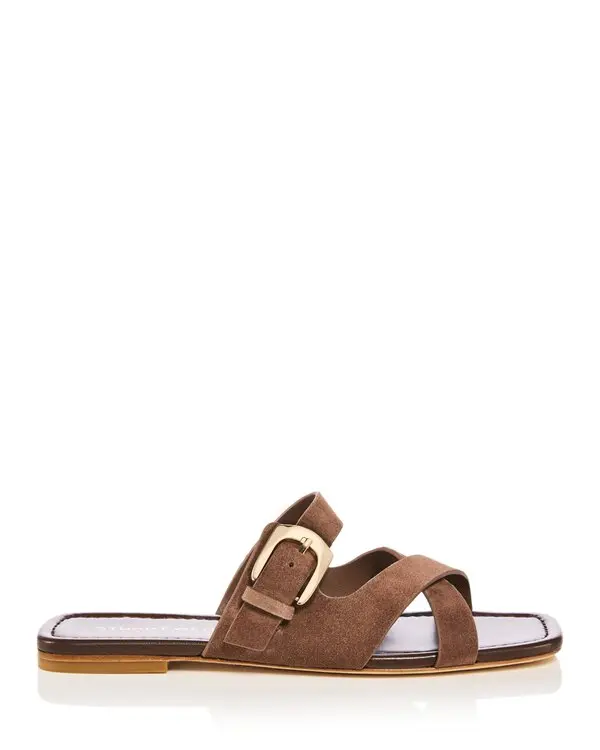 STUART WEITZMAN Sai Sandals - Cigar