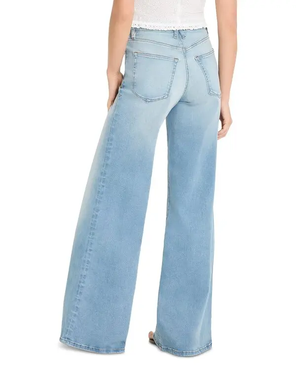 Good American High Rise Palazzo Jeans - Indigo