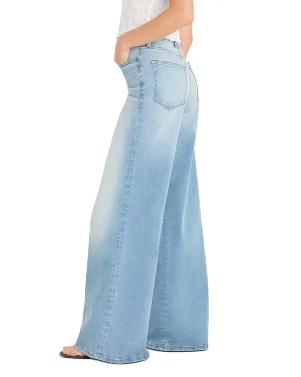 Good American High Rise Palazzo Jeans - Indigo