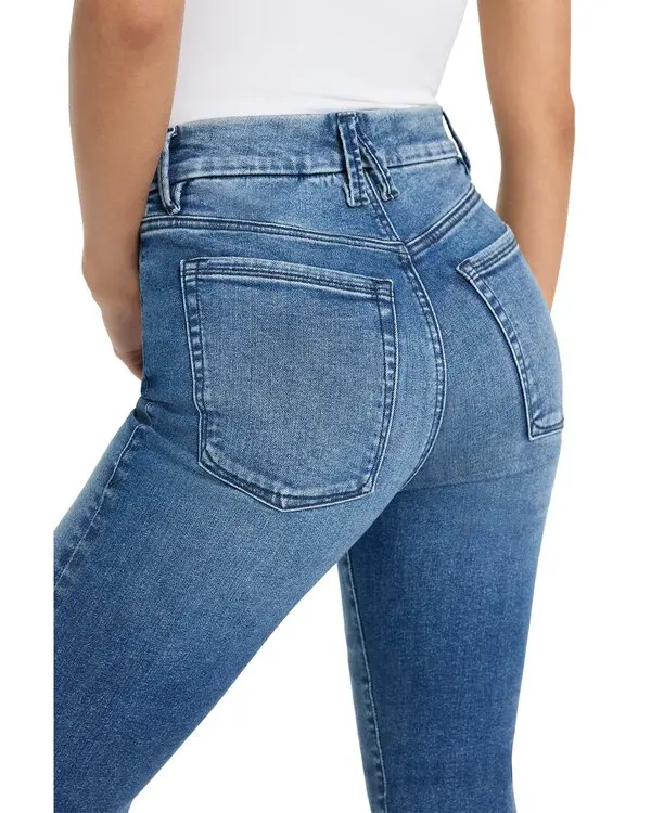Good American High Rise Flare Jeans - Indigo
