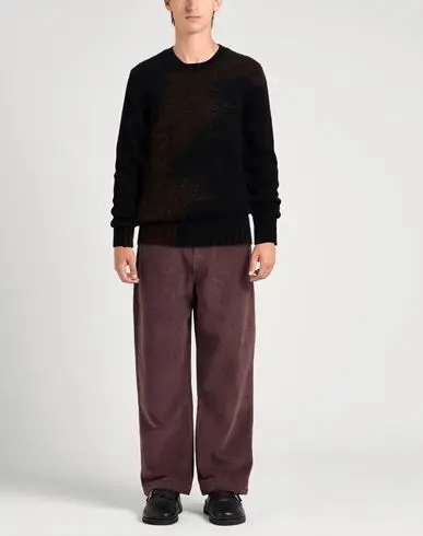 MESSAGERIE Dark Baby Alpaca Wool, Polyamide, And Wool Sweater